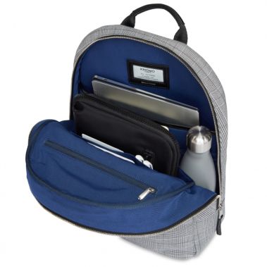 BEAUCHAMP L Laptop Backpack 14" (Grey Check) – KNOMO SG
